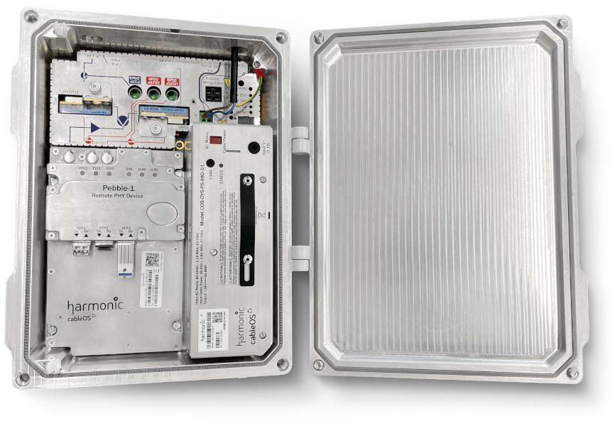 Oyster Outdoor Node | R-PHY | DOCSIS | Broadband | Harmonic