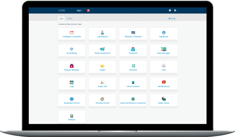 VOS Media Software | Stream VOD | Harmonic